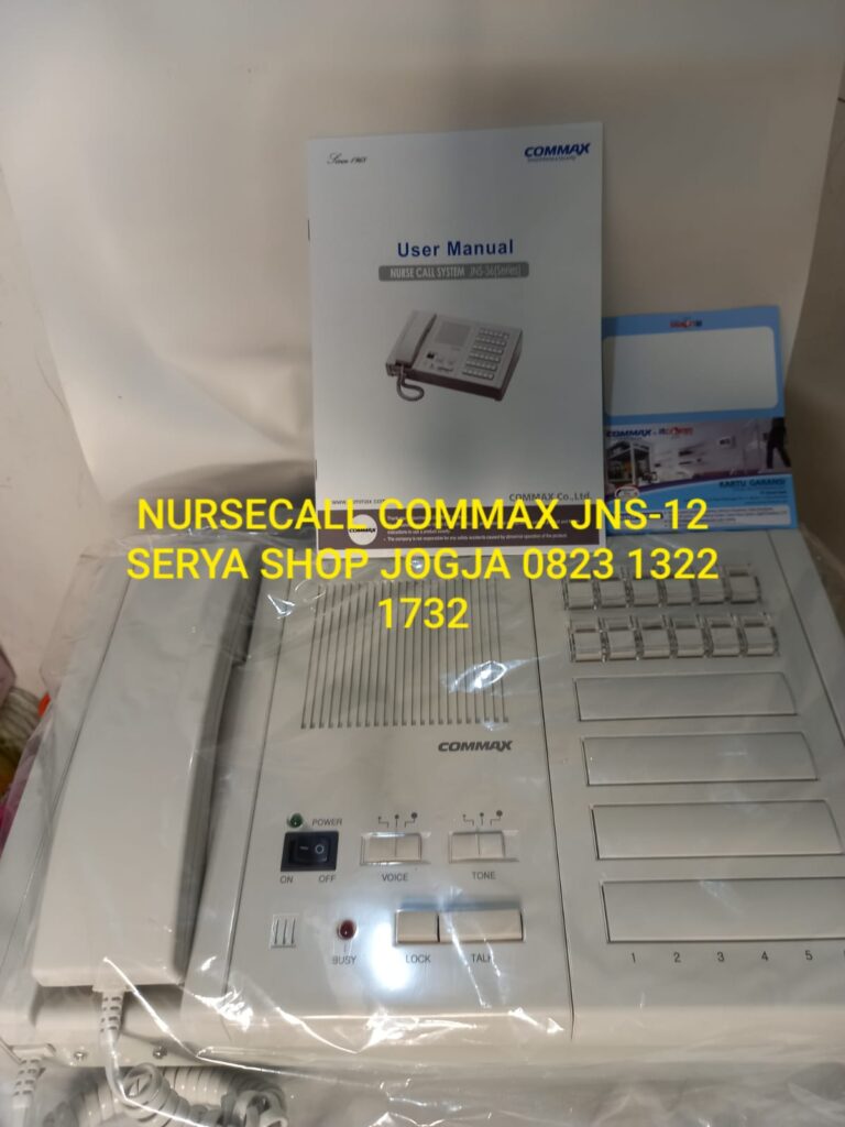 Master Analog Nursecall Commax JNS12 / Kapasitas 12 Channel – Nurse ...